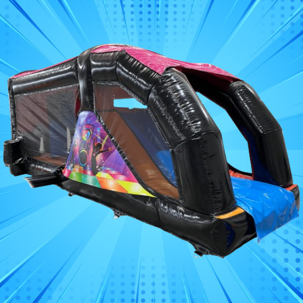 27ft Disco Fun Run | For hire Leamington, Warwick, Stratford & Rugby