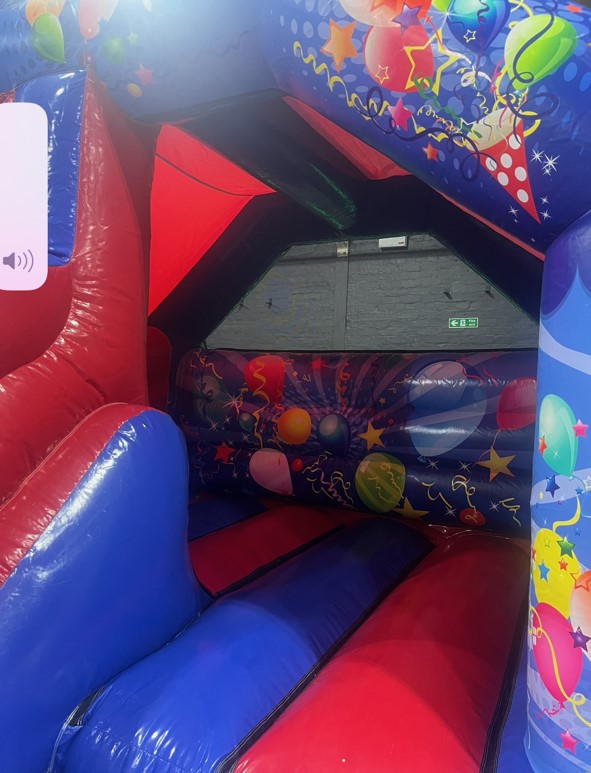 Celebration Front Slide Combo - Bouncy Castle Hire in Kilmarnock, East ...