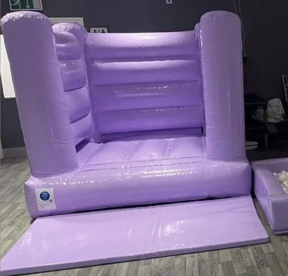 Small Pastel Purple Bouncy Castle Hire | Ilford & Dagenham