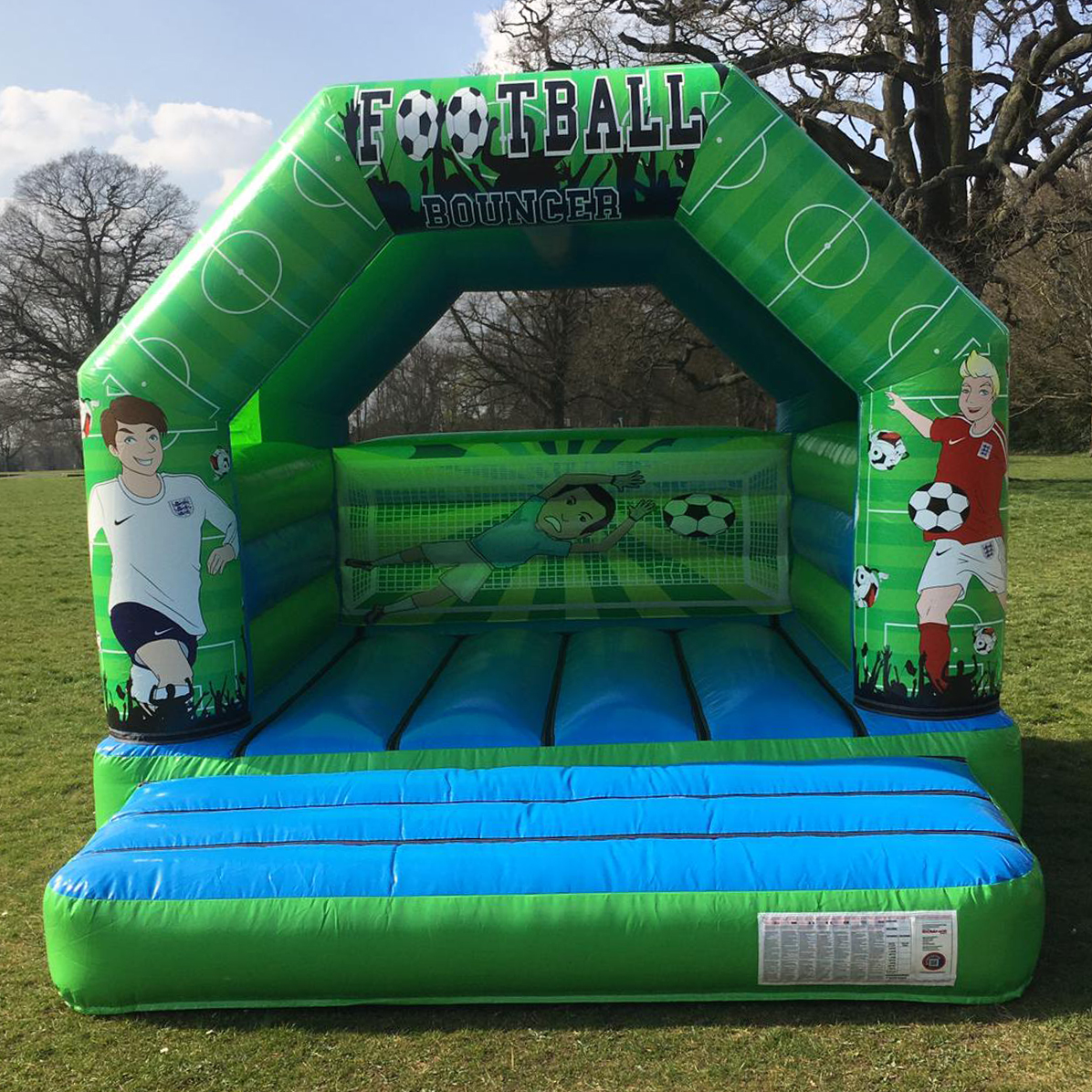 Football Castle & Ball Pool - Inflatable, Bouncy Castle, Entertainment ...