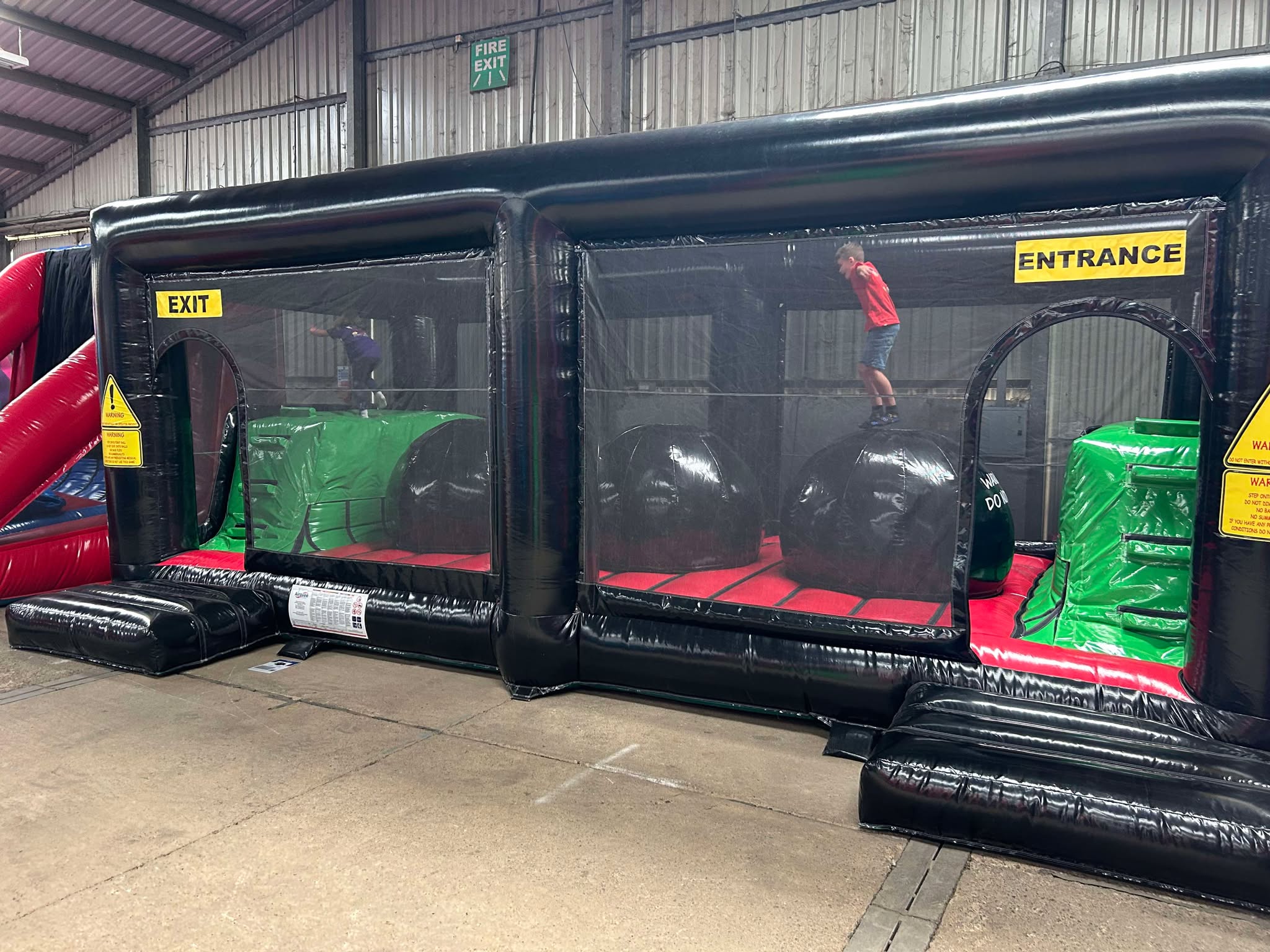 It's a knock-out Inflatable Hire Jumping Balls