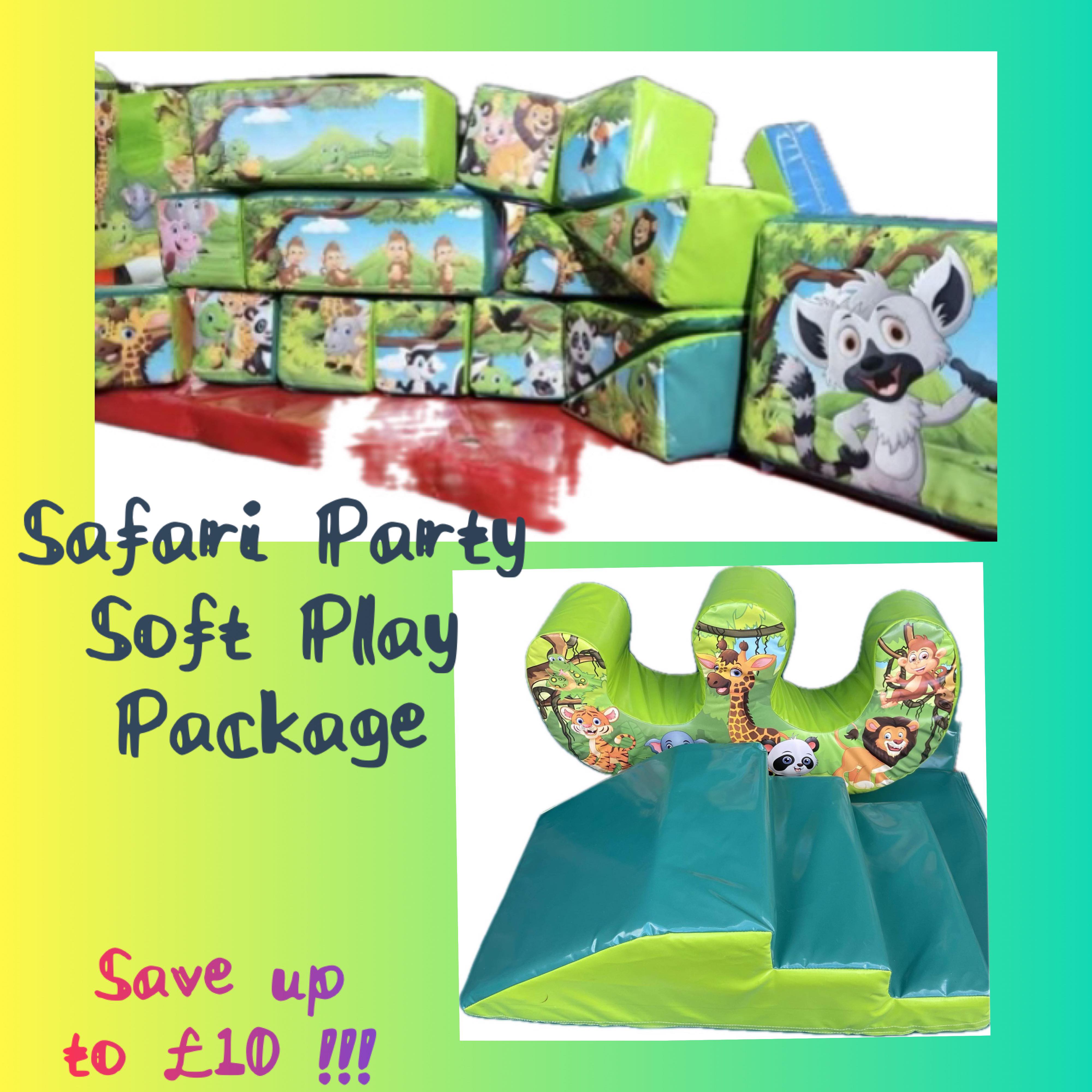 Safari Party Soft Play Package - Bouncy Castle Hire in London | BOUNCE ...
