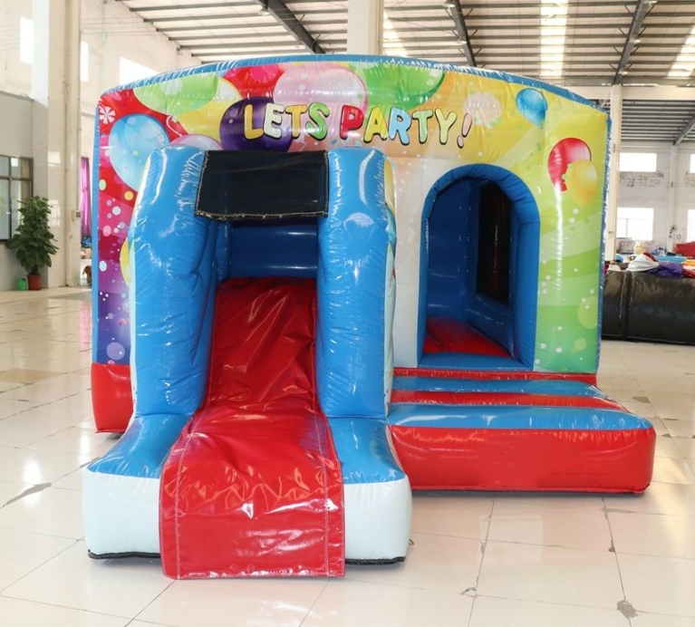 Lets Party Castle with front slide - Hire in Co Westmeath | ABC Bouncy ...