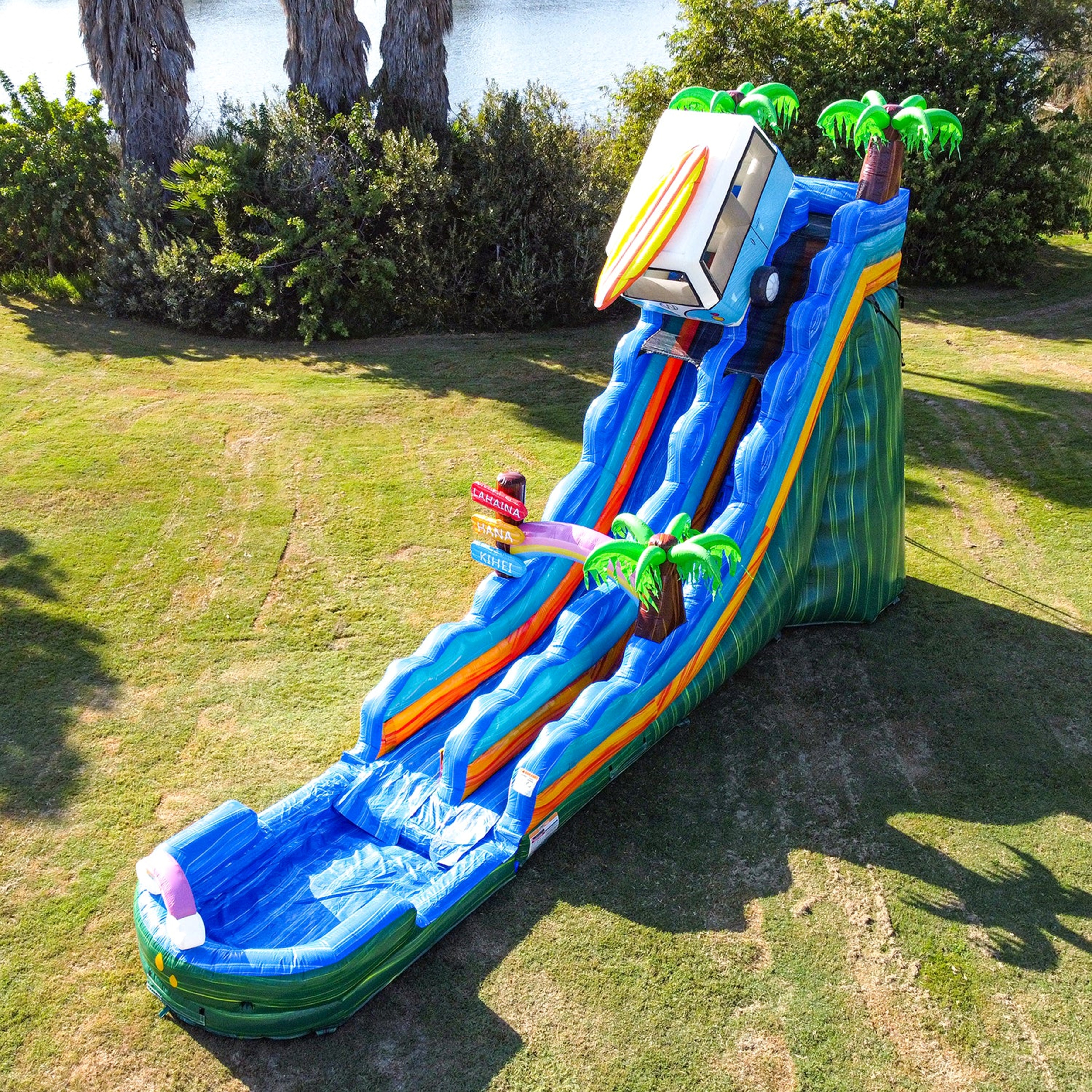 25 ft Hawaii Camper Water Slide NEW - Bounce House Rentals in Broward ...