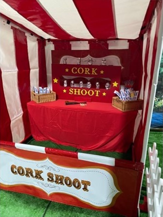 Cork Shoot Side Stall Hire | 5 ⭐️ Reviews | Happy Days Events