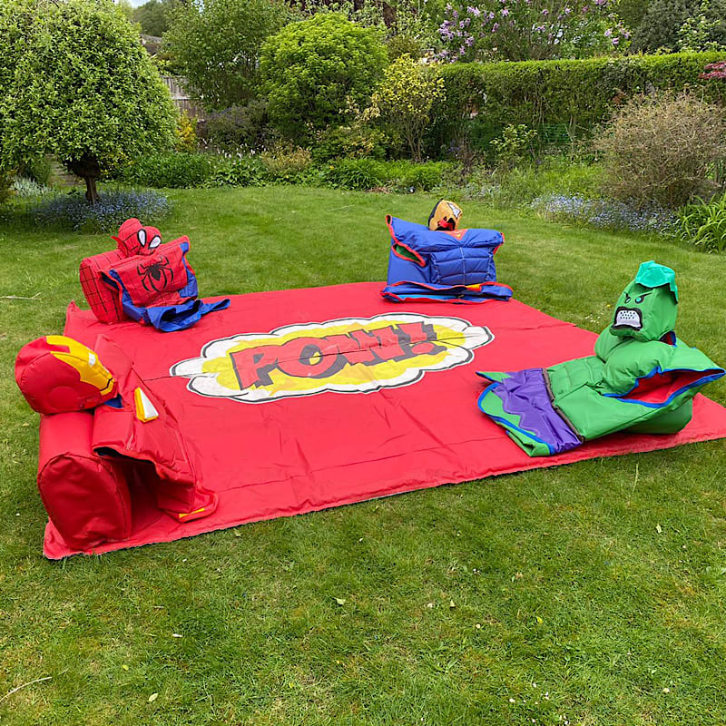 Adult Super Hero Sumo Suits - Bouncy Castle Hire in Cumbria, Workington ...