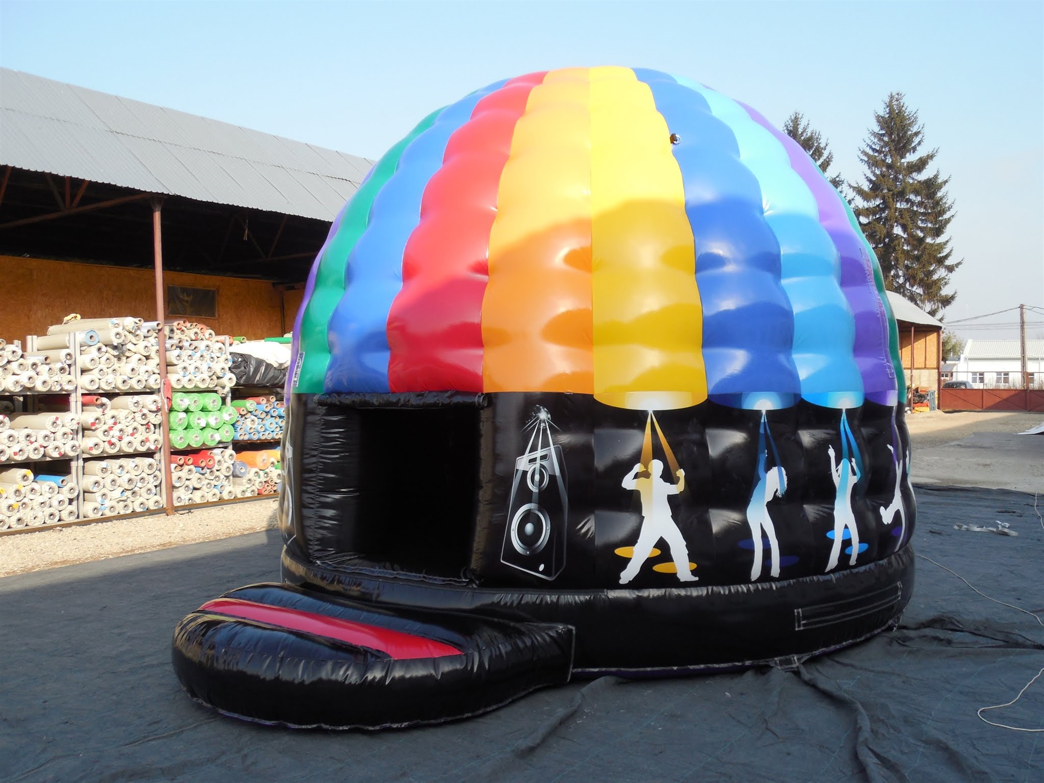 Large Disco Dome - Bouncy Castle Hire in Leeds, Bradford, Halifax ...