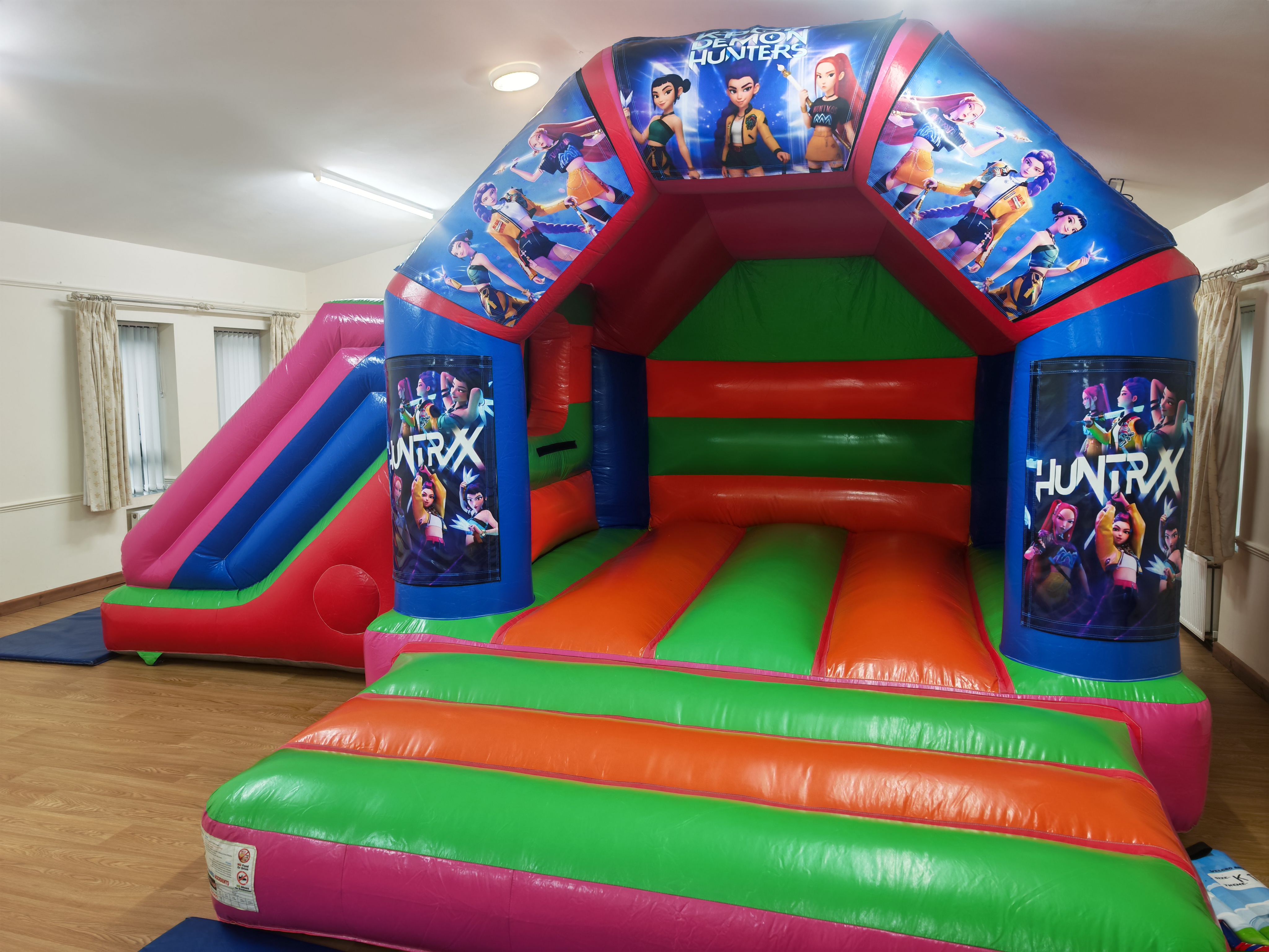 KPOP Demon Hunters Side Slide - Bouncy Castle Inflatable Hire in ...