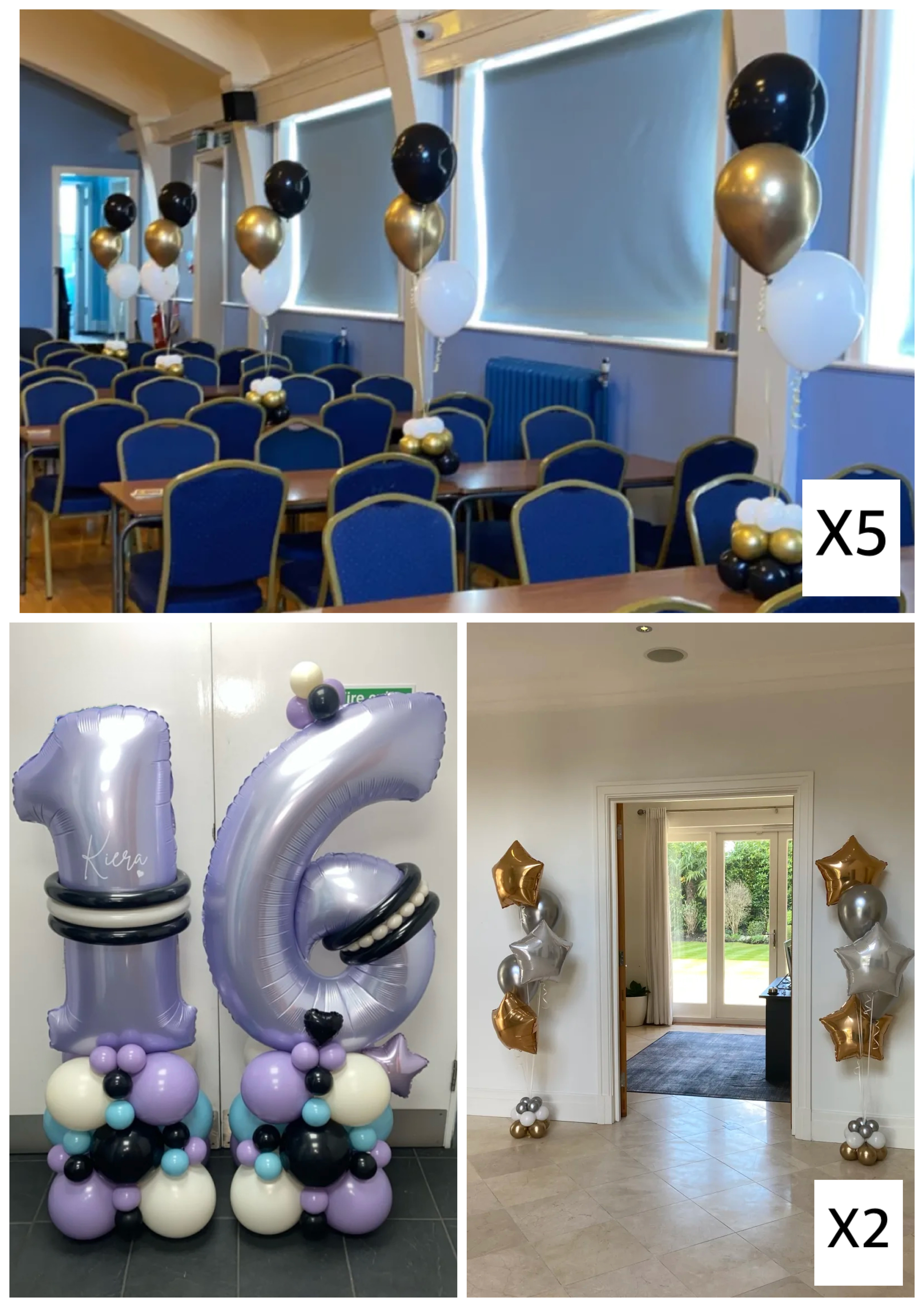 Balloon Bundles & Combos - Hire, Balloon Displays, Bouncy Castle, Soft ...