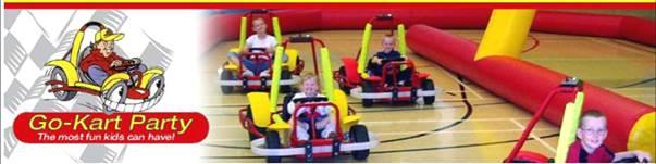 Go-Kart Party - Best JV Bouncy Castle Hire Farnborough & Inflatable ...