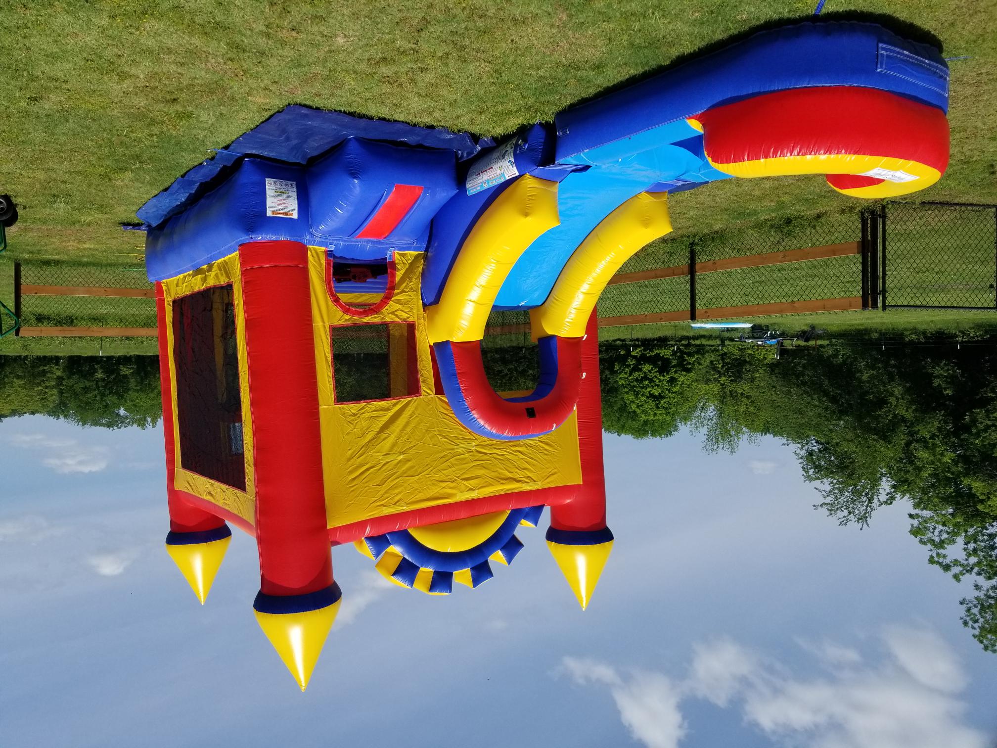 Castle Combo Wet/Dry - Hire in OK | Mo Bounce Inflatables Plus