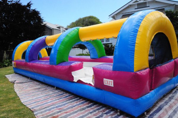 Double Lane Wild Splash Slip & Slide (Wet Play Only) - Bouncy Castle ...