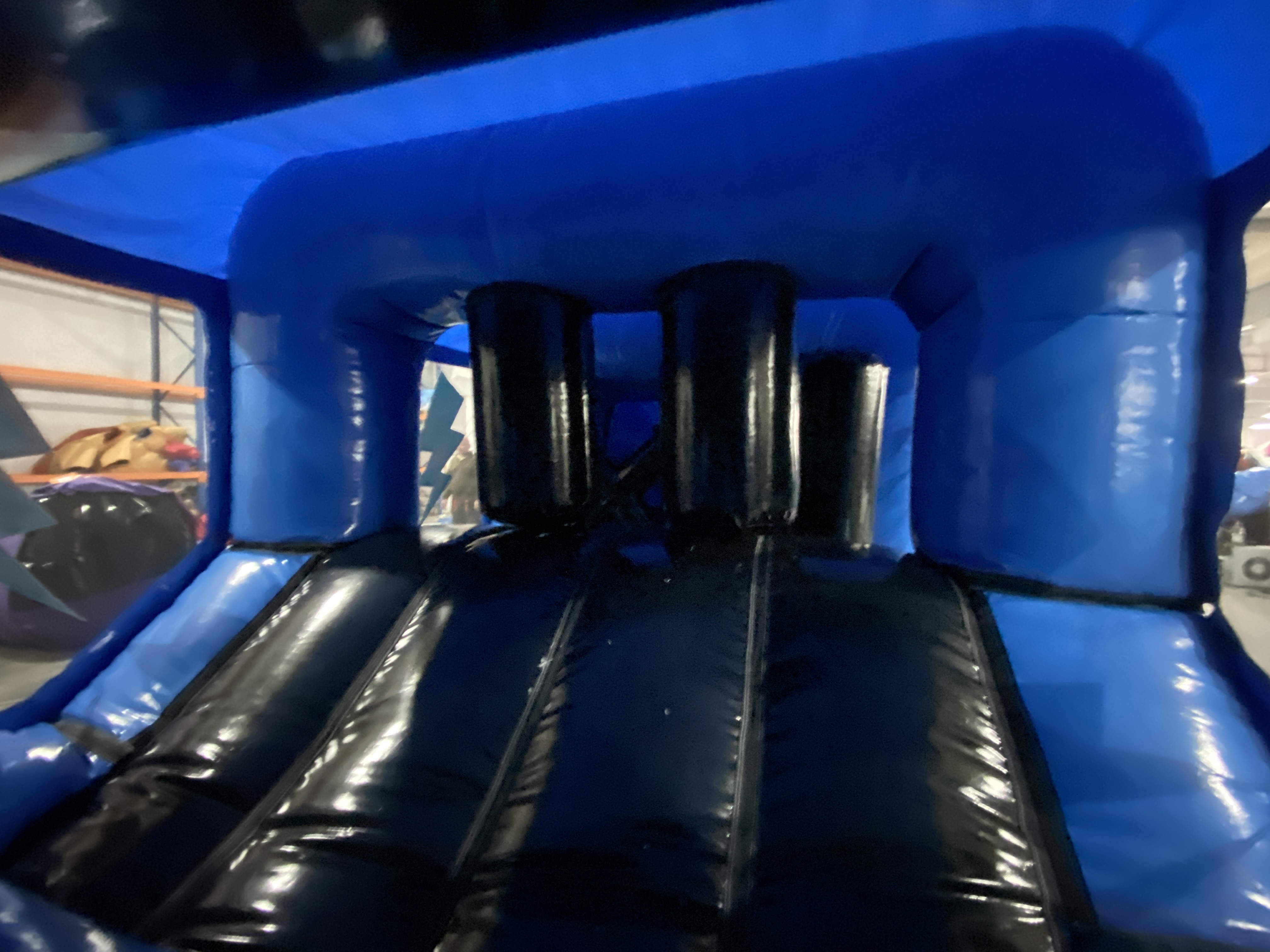 46ft Lightning Disco Obstacle Course - Bouncy Castle Hire, Event Hire ...