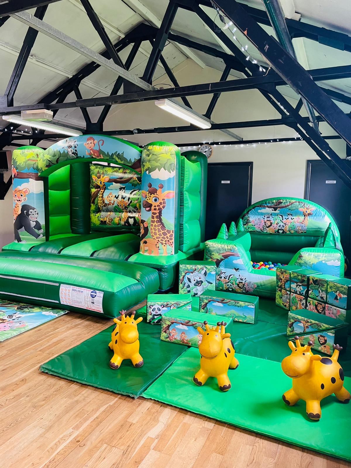 Jungle Mania Package - Bouncy Castle Hire in Greater London | Bouncy Mania