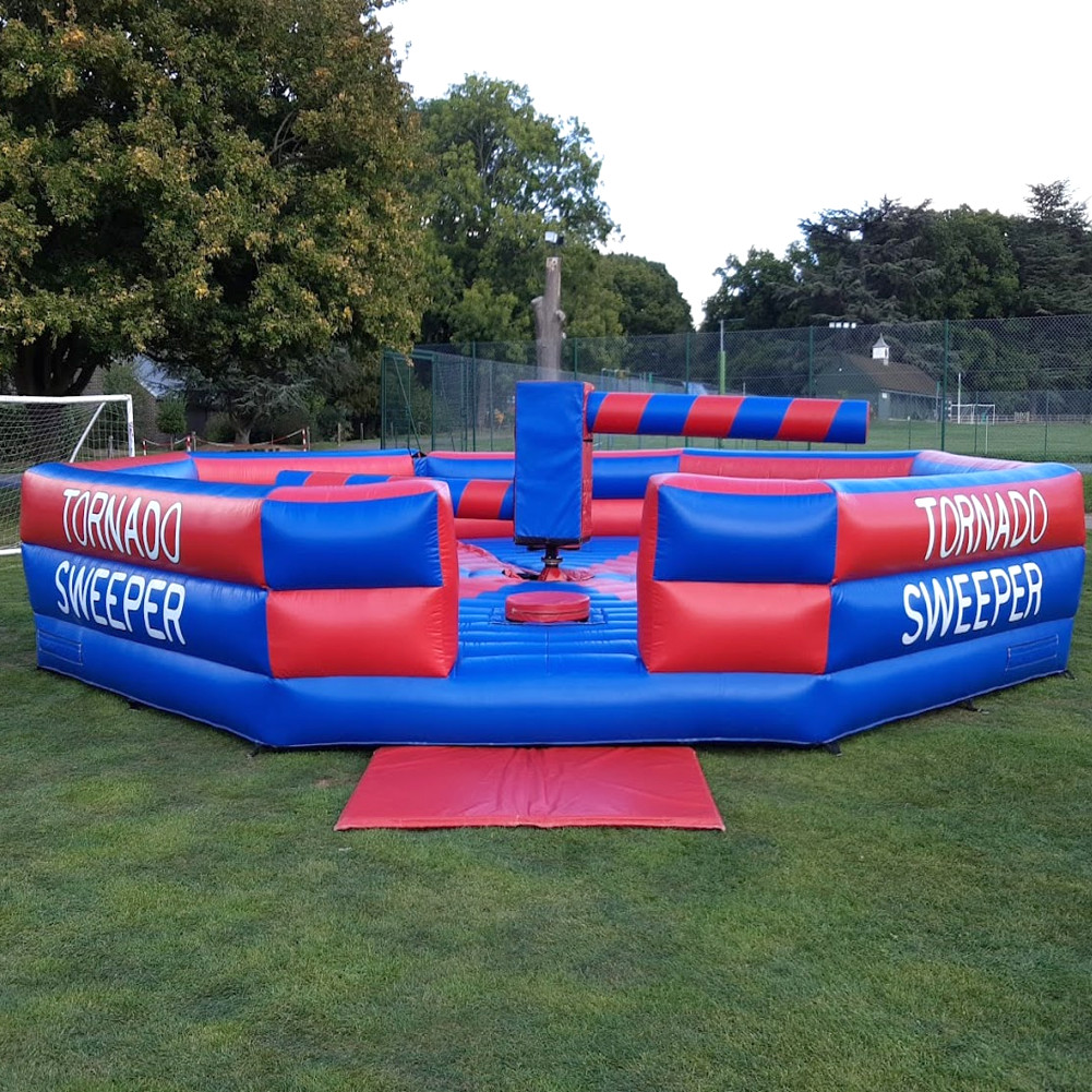 Total Wipeout Last Man Standing Sweeper Corporate Inflatable hire