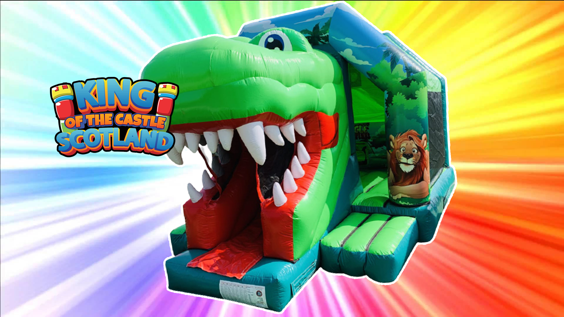 Bouncy Castle Slides (Combo) - Hire in Edinburgh, East Lothian, West ...