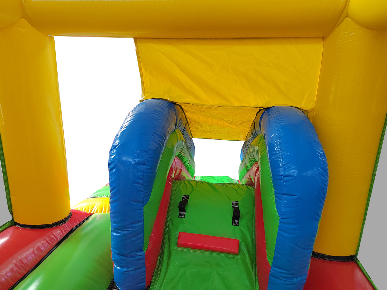 BBOL-245 - 11x16x9ft - Netted Mini Bouncer Combo (Red, Yellow, Green, L ...