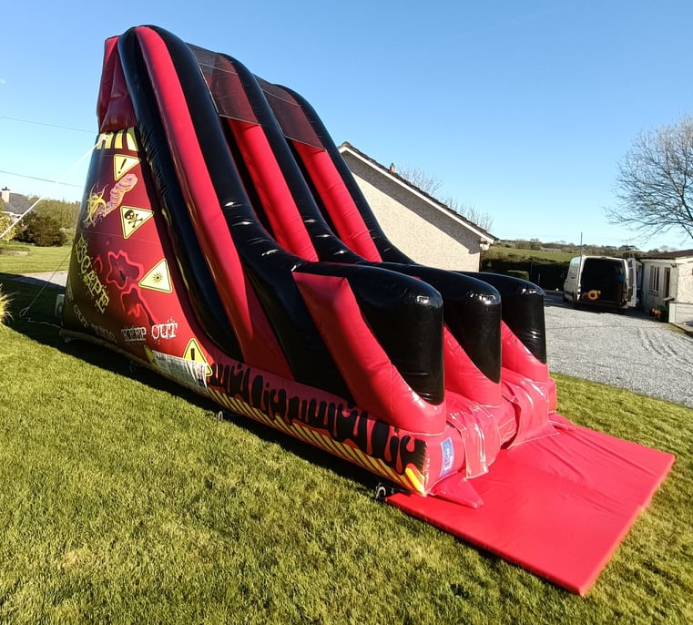 Toxic Inflatable Slide Hire | Kinsale, Carrigaline, Cork City & More