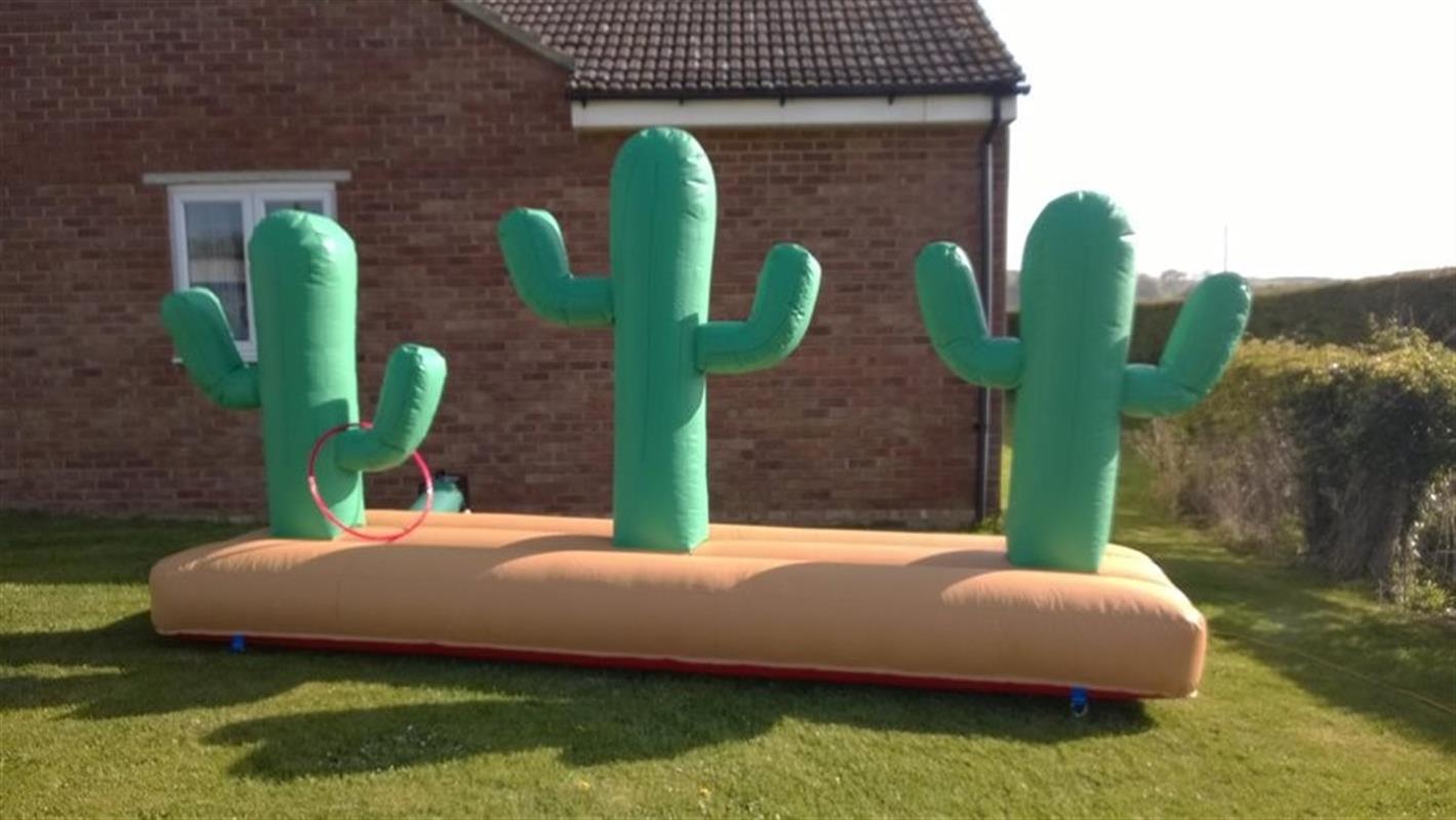 Cactus Hoopla Game - Bouncy Castle Hire & inflatable games in Larbert ...