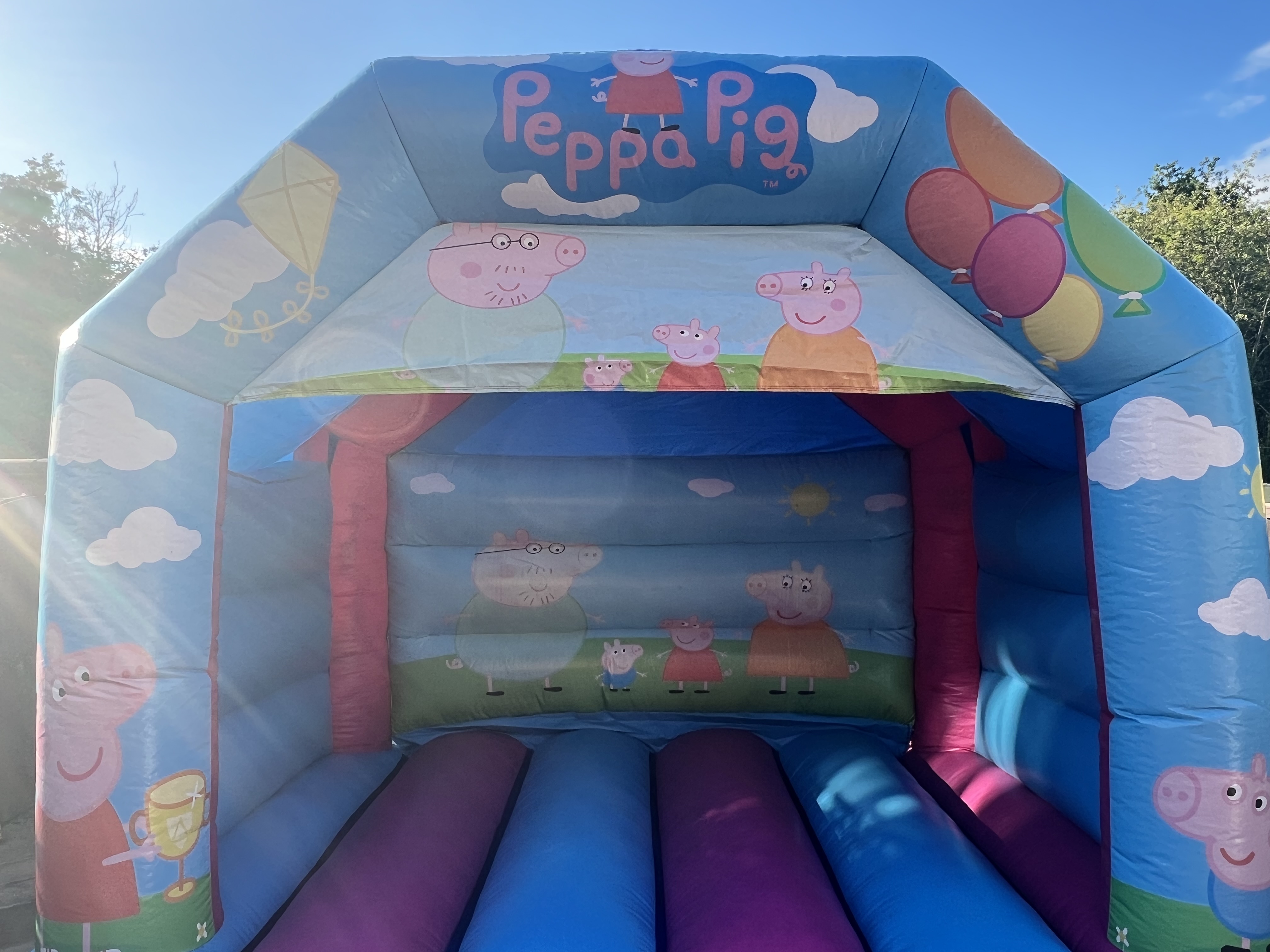 Pig Bouncy Castle 12 x 12 x 9.5 - Hire in nottinghamshire | bassetlaw ...