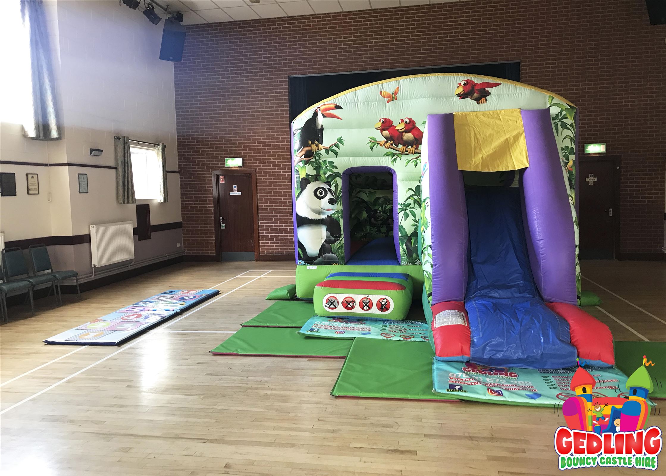 Papplewick & Linby Village Hall - Bouncy Castle & Soft Play Hire in ...