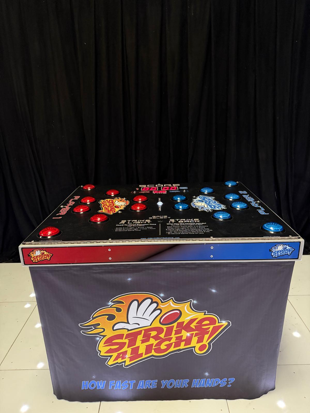Strike a Light interactive games hire