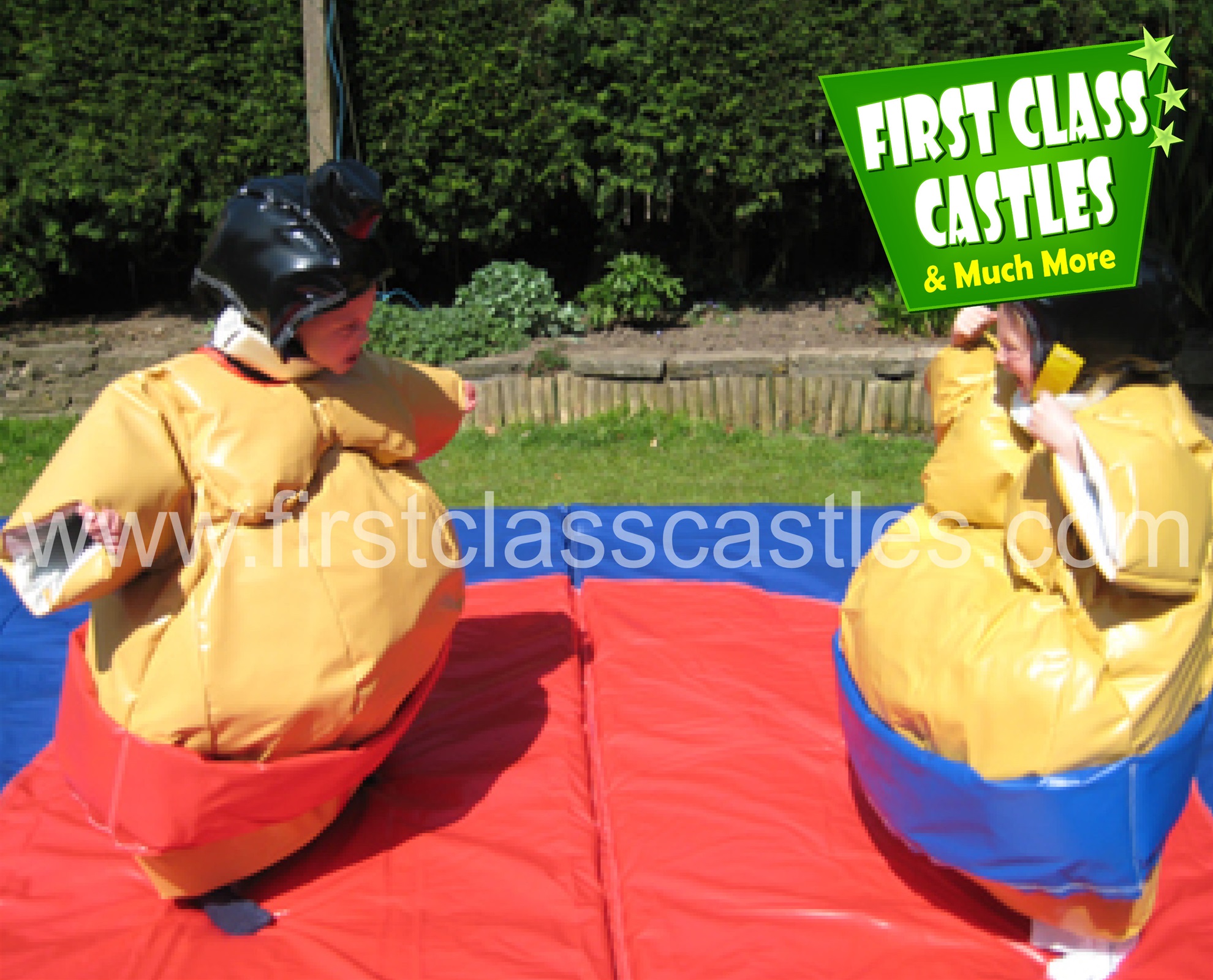 Inflatable Game Hire | Sumo Suits | Gladiator Wrestling | Bungee Run ...