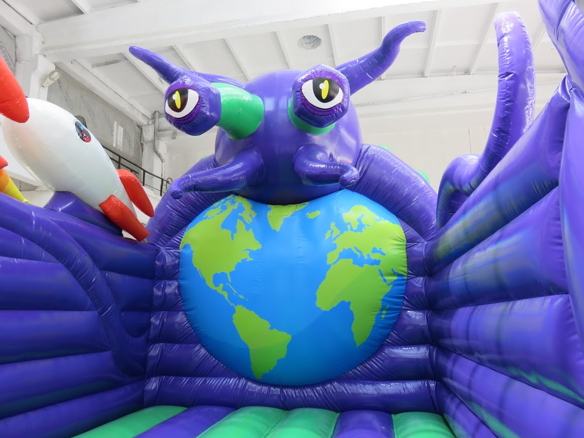 Space Bouncer Bouncy Castle for Hire - Nottingham, Derby, Leicester