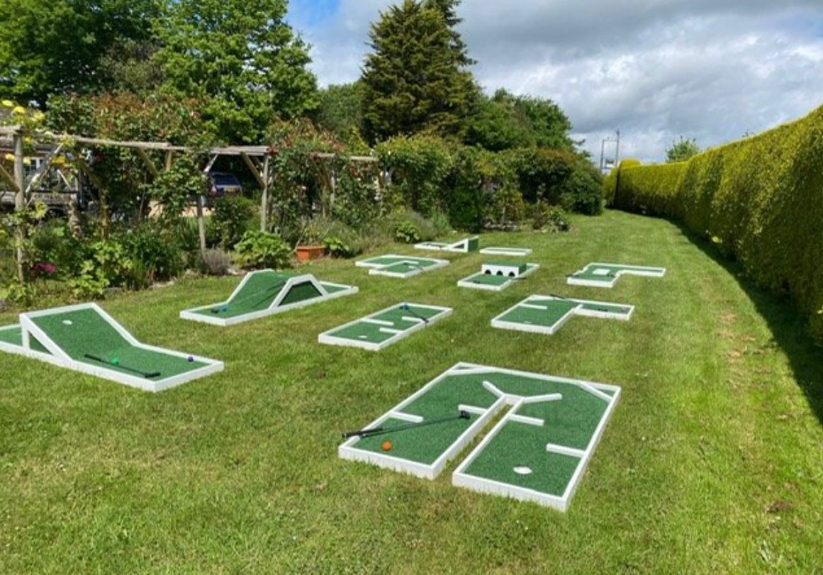 Mini Golf - Bouncy castle hire, Sweet treats, jumping castles in ...