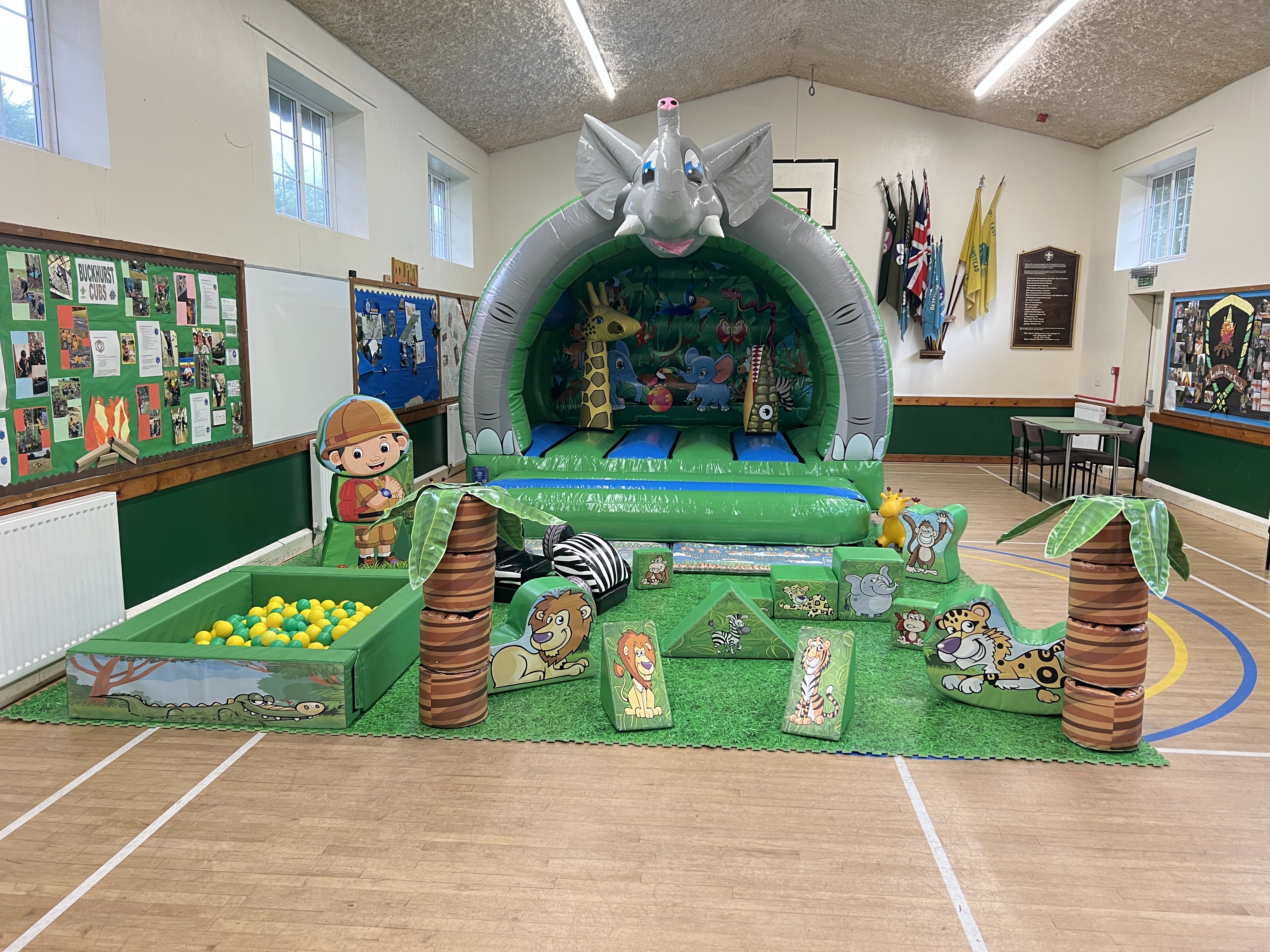 1st East Grinstead Scout HQ - Bouncy Castle Hire in Crowborough ...