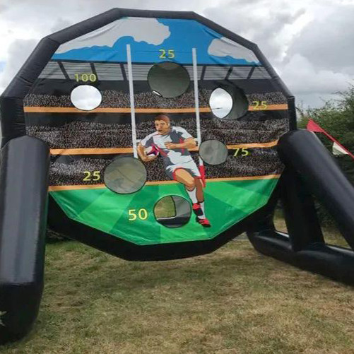 Rugby Shoot Out Hire - Inflatable, Bouncy Castle, Entertainment & Party ...