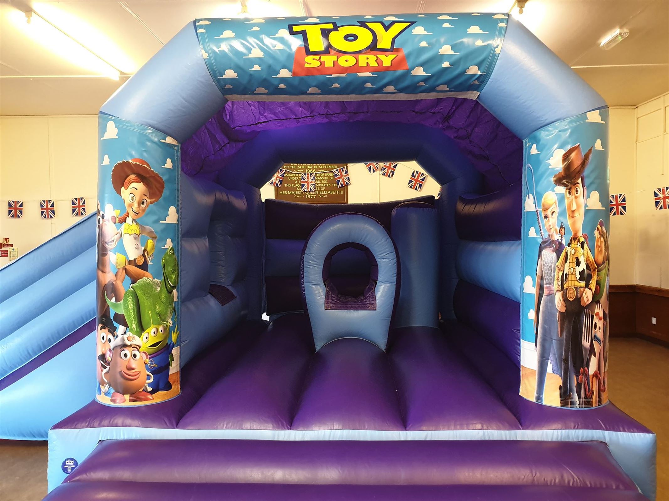 Toy Story Activity Bouncy Castle with Side Slide Hire | Luton | Bedfor
