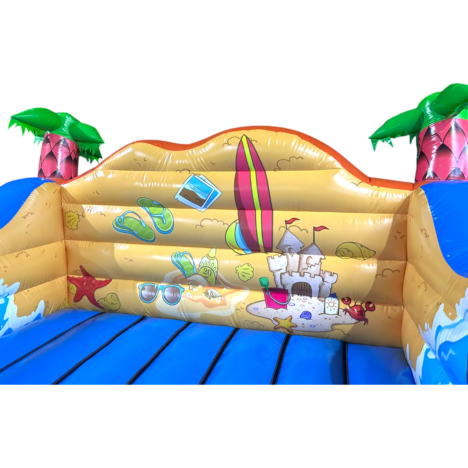 BBOL-114-A1 - 15x15x7 Surf bed - Low Wavy Wall - (Light Blue, Blue ...