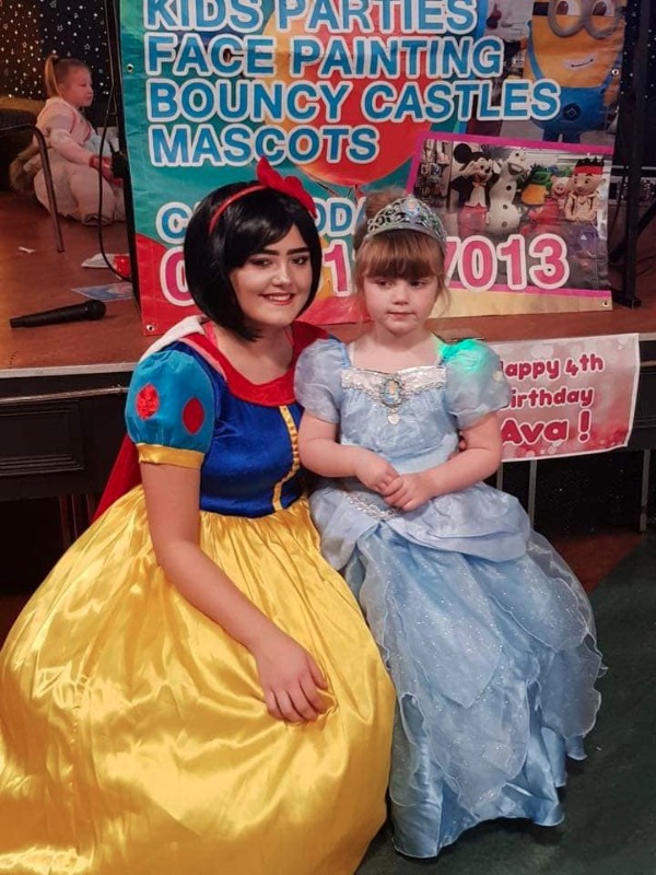 snow white mascot hire