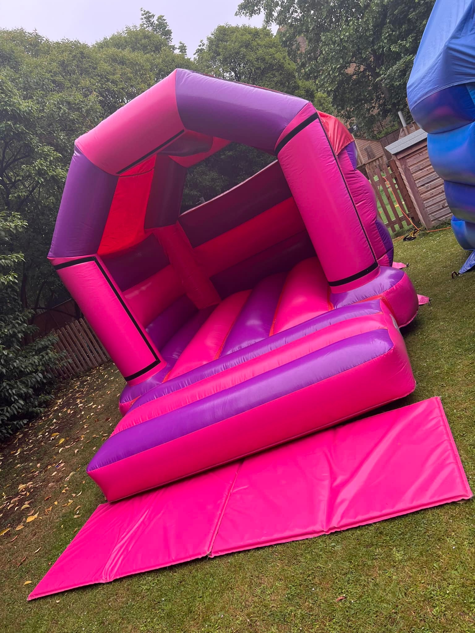 Pink & Purple Castle - Inflatables Hire in London, greenwich , charlton ...