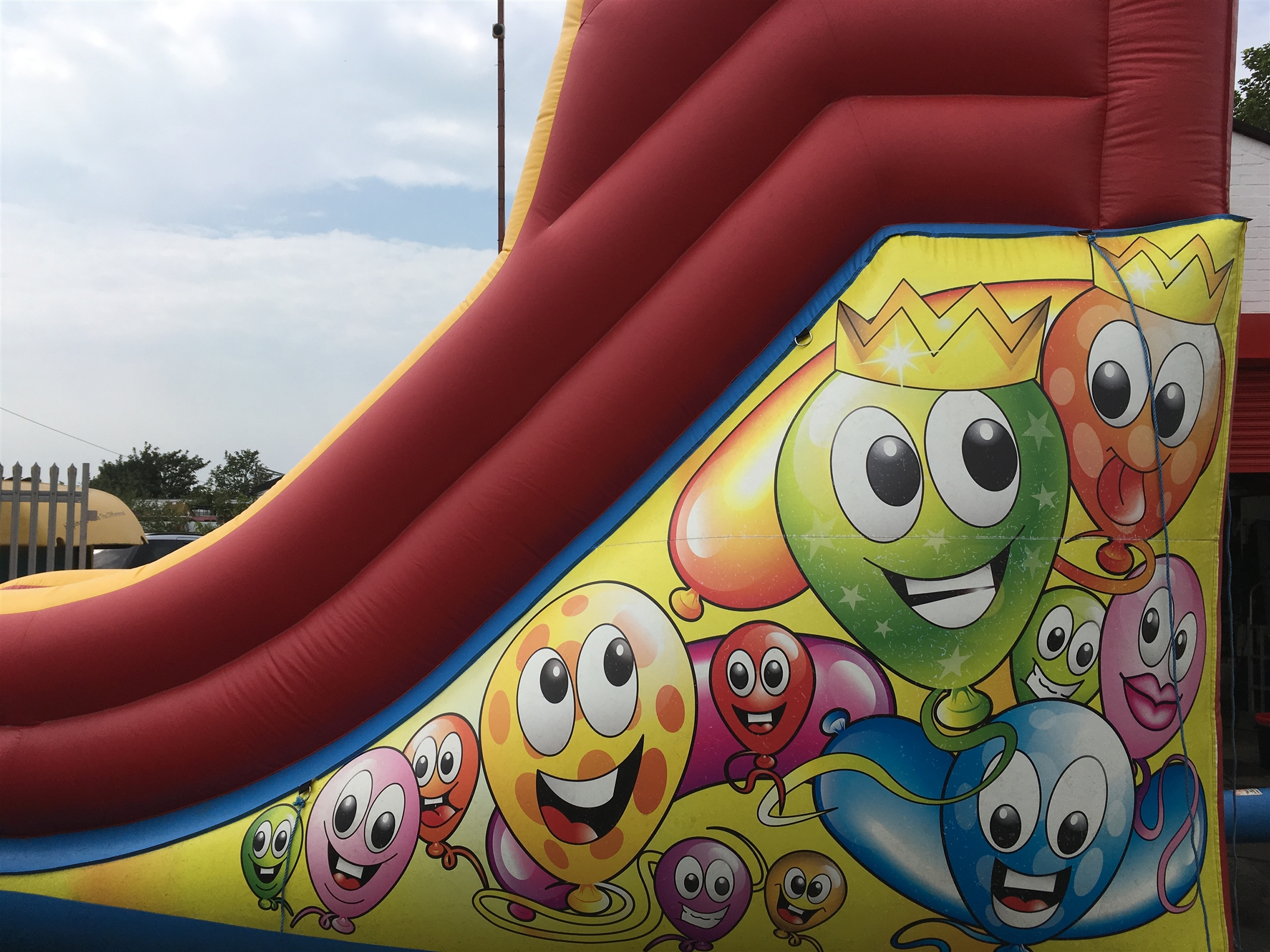 Balloons 10ft platform Slide (FOR SALE NOT HIRE) - Bouncy Castles in ...