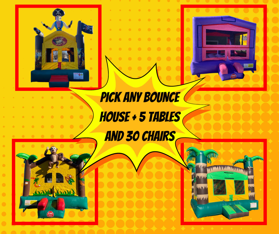 BOUNCE HOUSE PARTY PACK - Hire in IN | JUMP CITY