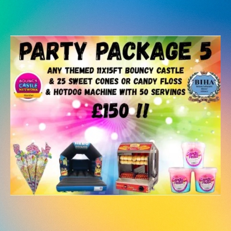 Big Bounce Entertainments | Party Packages