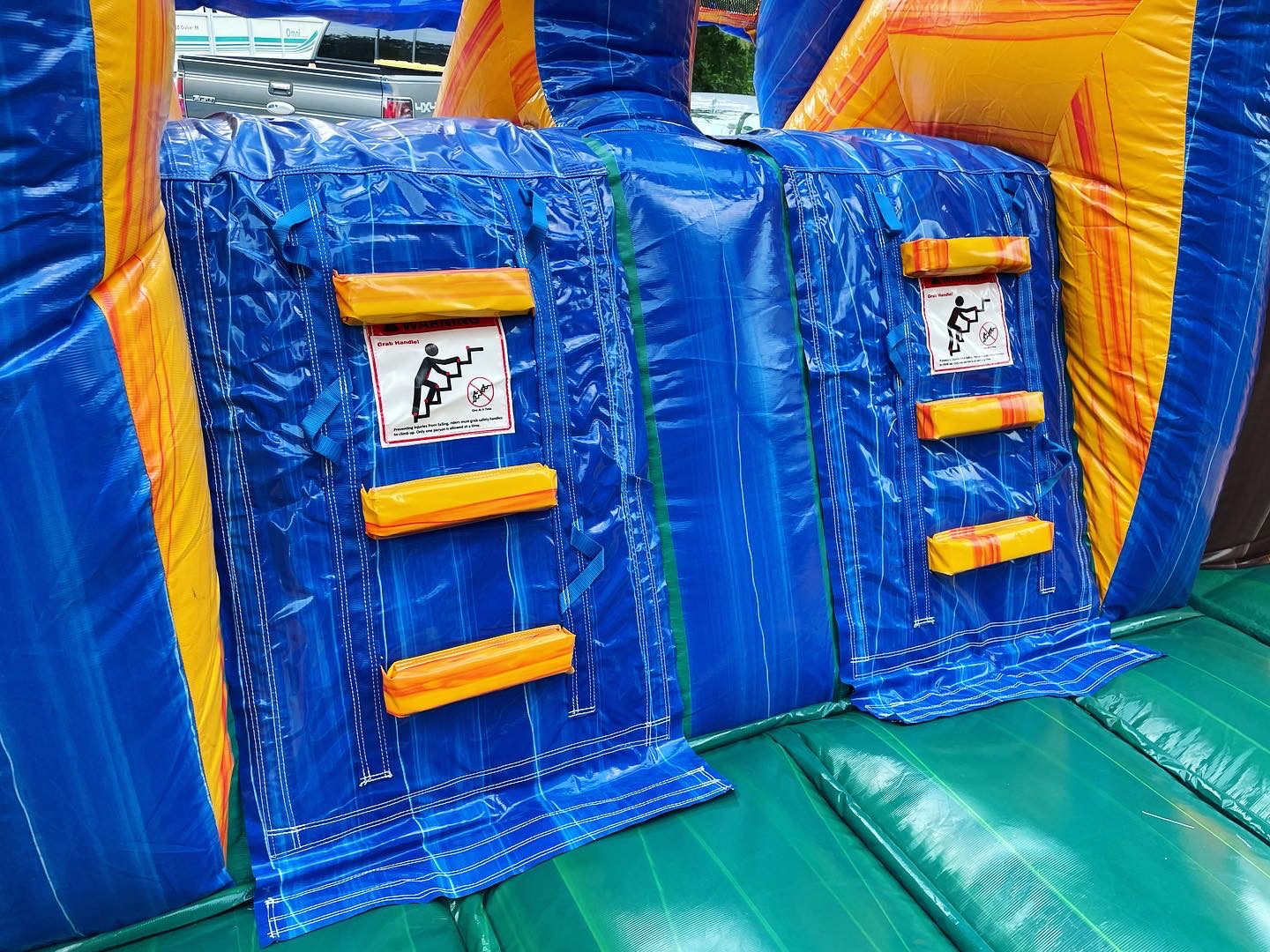 Tropical Wave Dual Lane Combo - Bounce House and Waterslide Rentals in ...