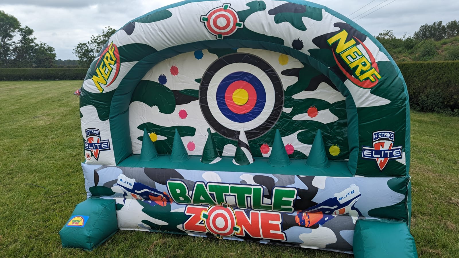 Nerf Shootout Hire Northampton - Garden Games Hire Northampton
