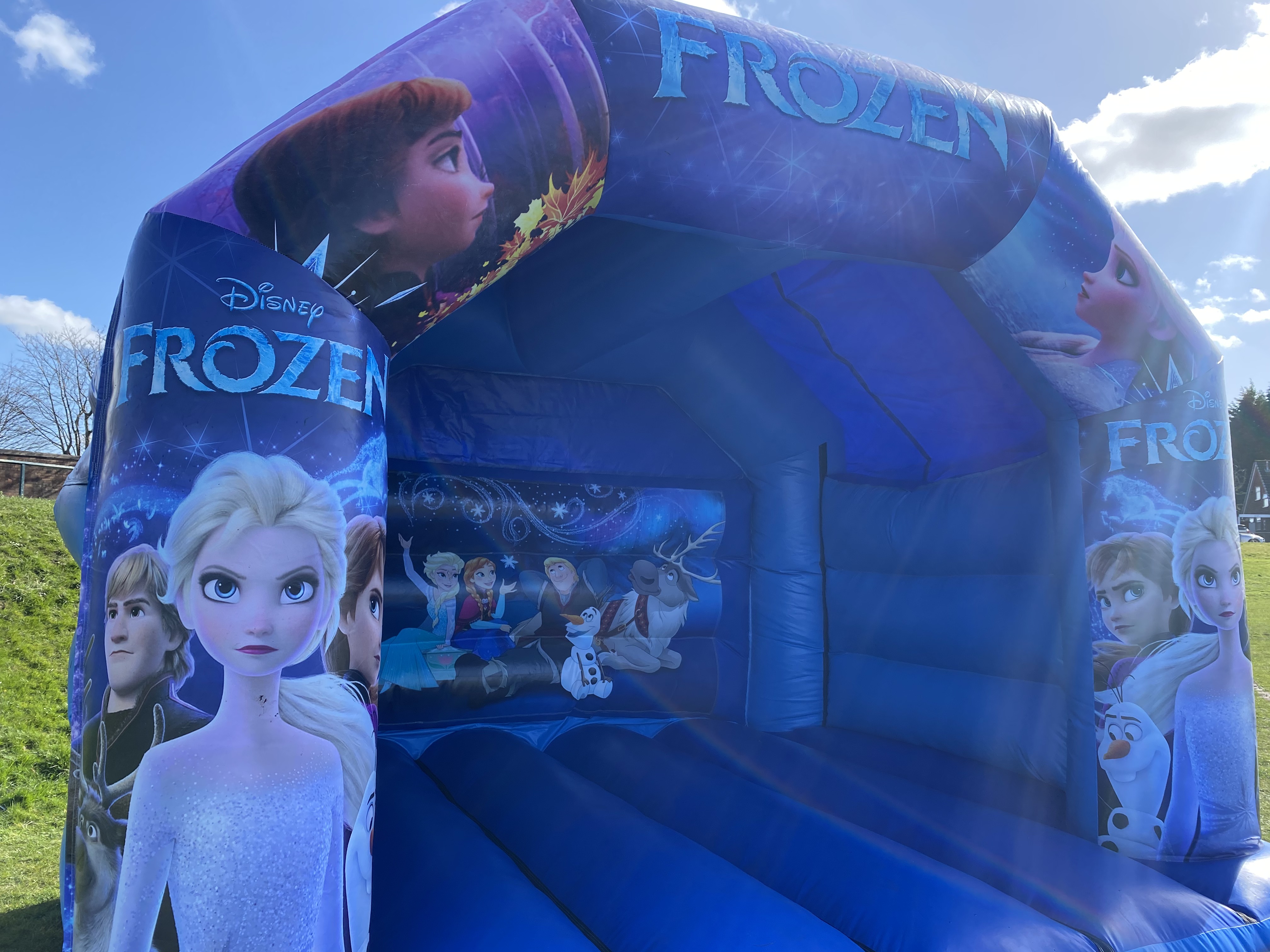Frozen Bouncy Castle Hire Liverpool | St Helens | Widnes | Wirral