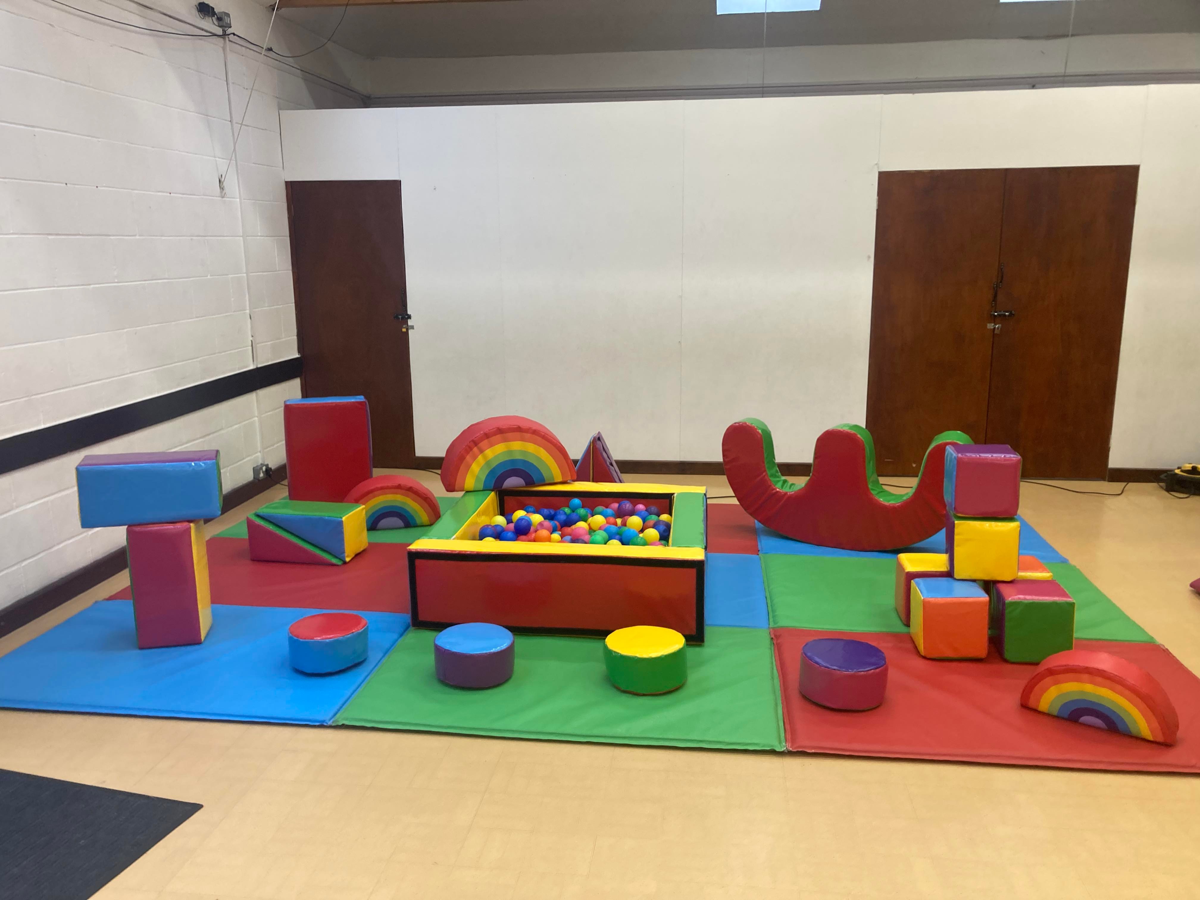 Rainbow Soft Play Package - Hire in Portsmouth, Fareham, Gosport