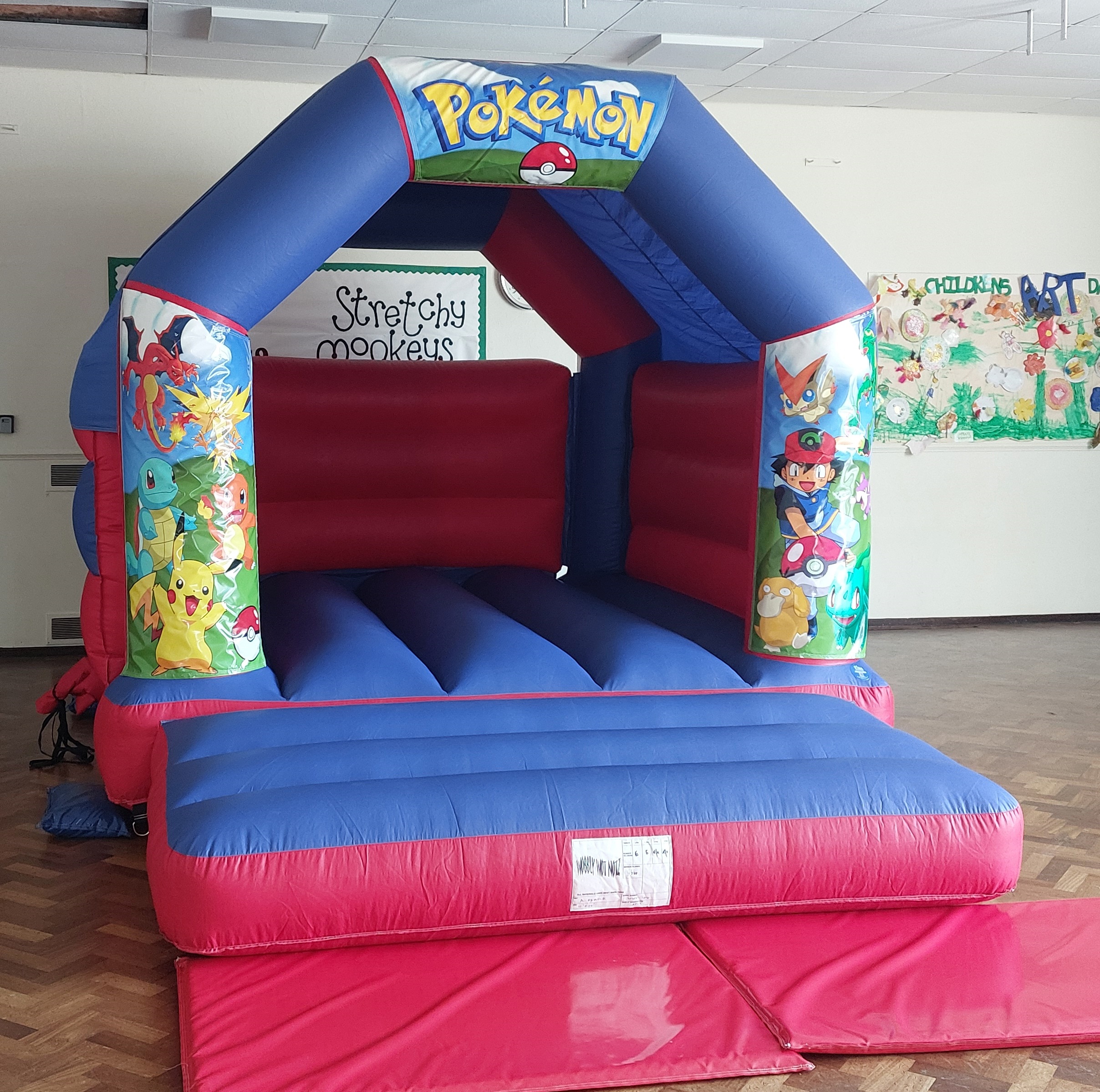 Pokemon Bouncy Castle | Hire in Leamington, Warwick, Stratford & Rugby