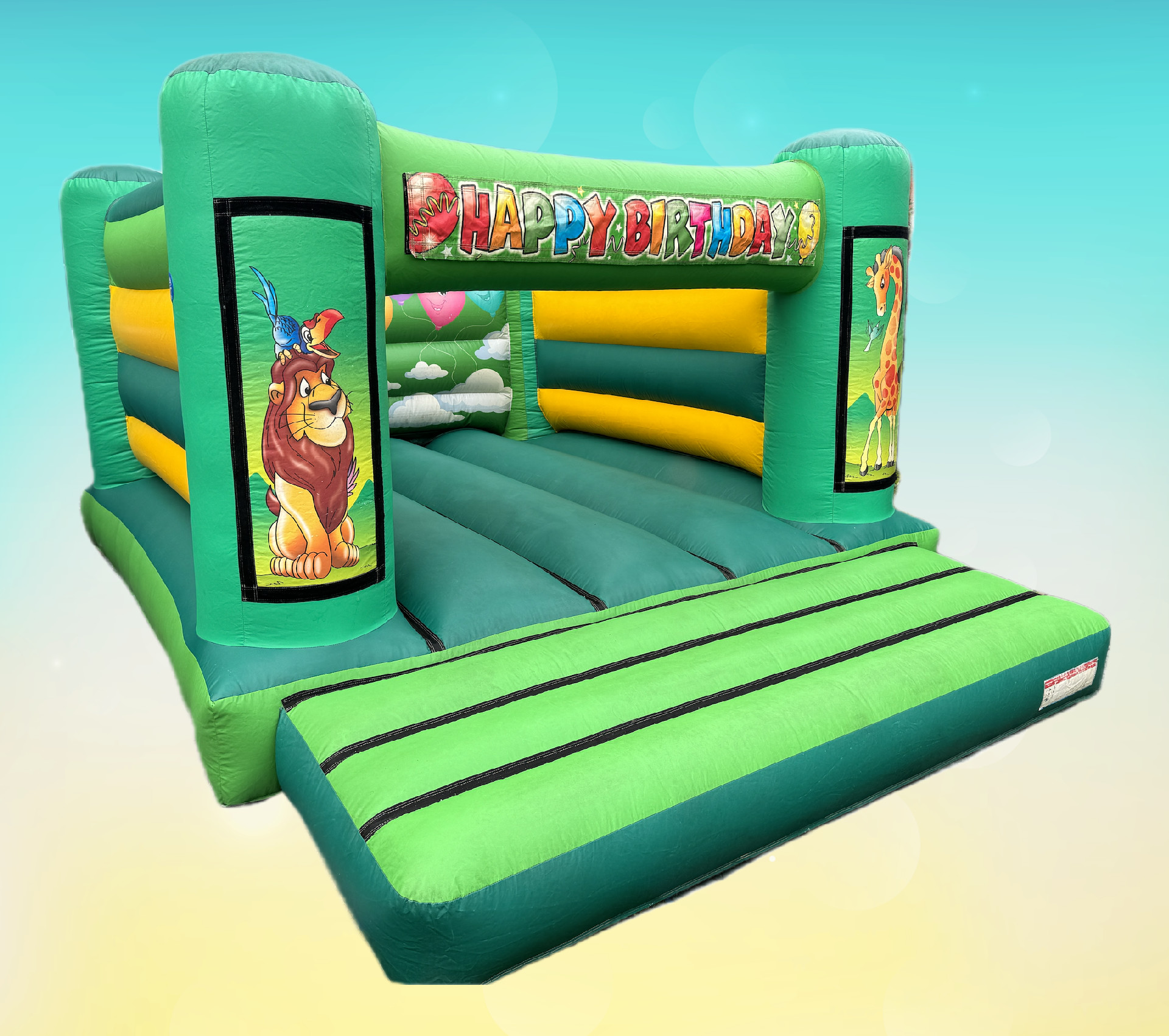 Jungle Indoor Bouncy Castle for hire - 07510851430