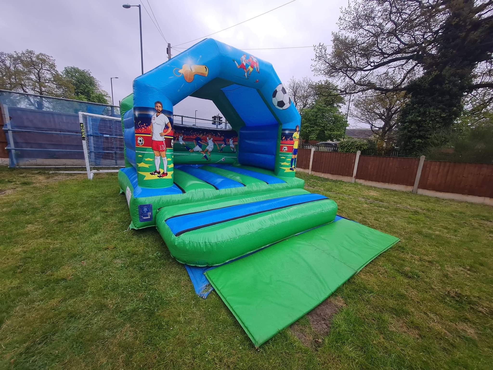 Football Castle - Bouncy Castle Hire in Nottinghamshire/Derby