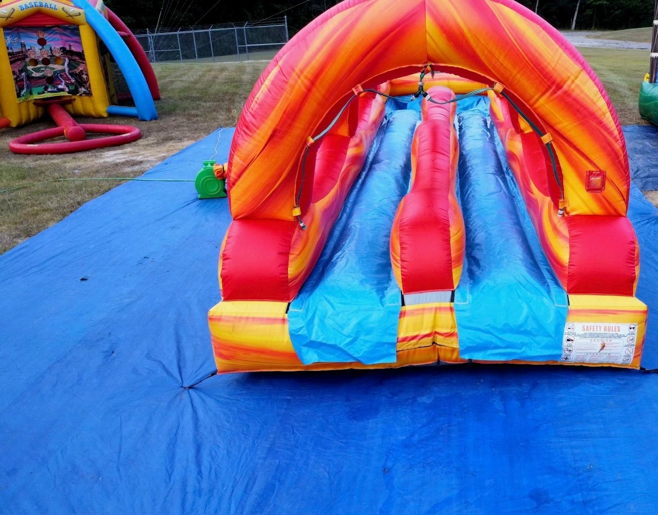 Fire & Ice Slip N Slide - Bounce House Hire in Montgomery, Magnolia ...