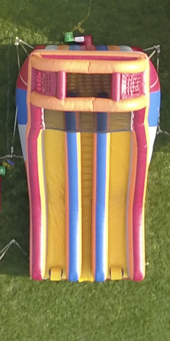 Wacky (22') Dual Slide - Rentals in Wisconsion | Blue Sky Inflatables, LLC