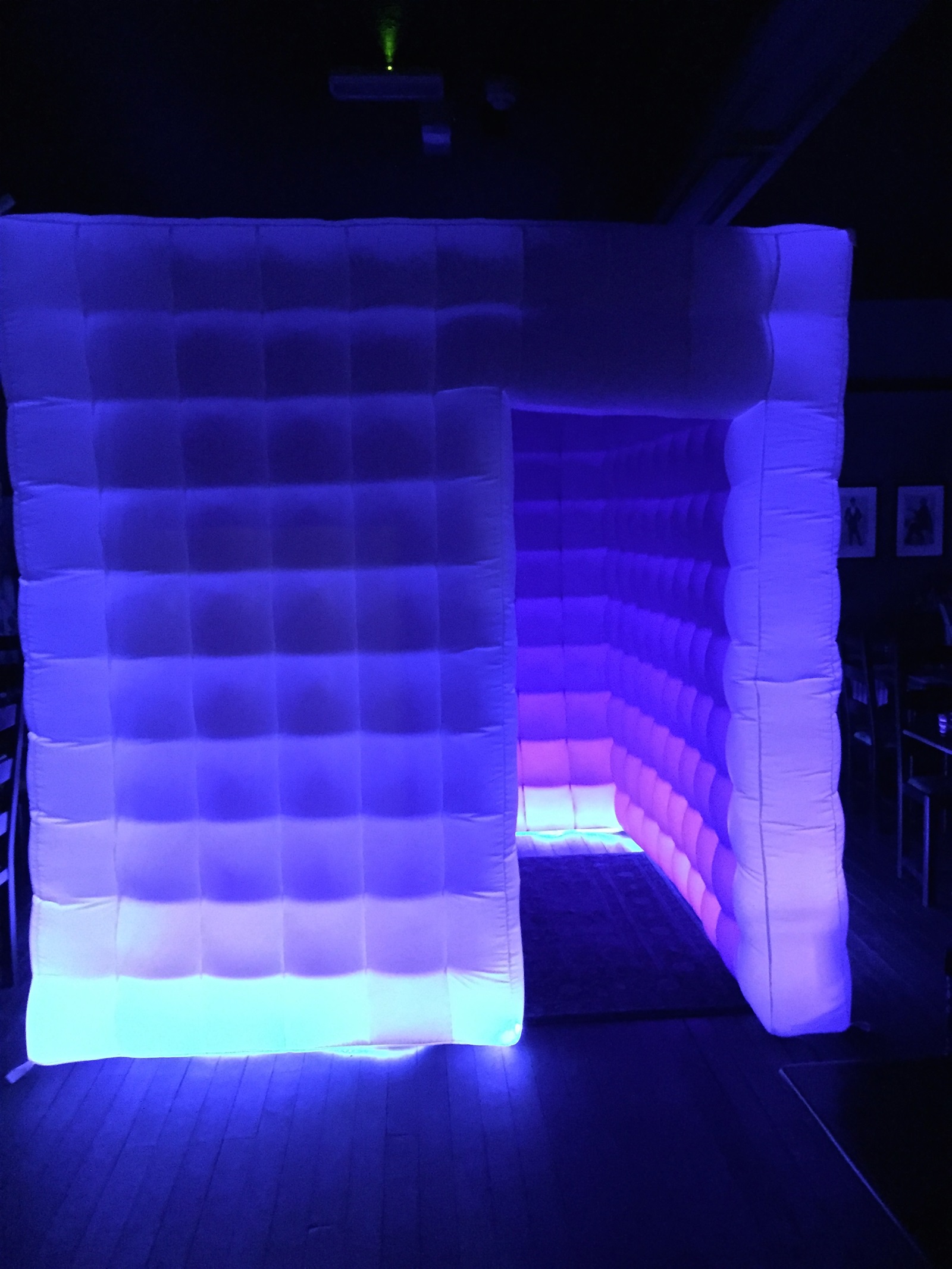 Inflatable Photo Booth - Bouncy Castle Hire, Fairground Attractions and ...