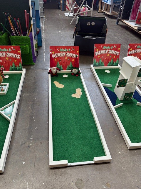 Epic Mobile Mini Golf Course Hire Adelaide