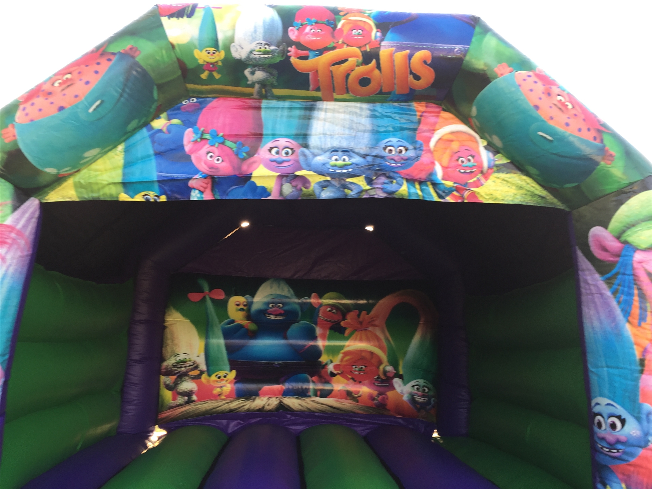 12ft x 15ft Trolls Bouncy Castle - Bouncy Castle Hire in Liverpool ...
